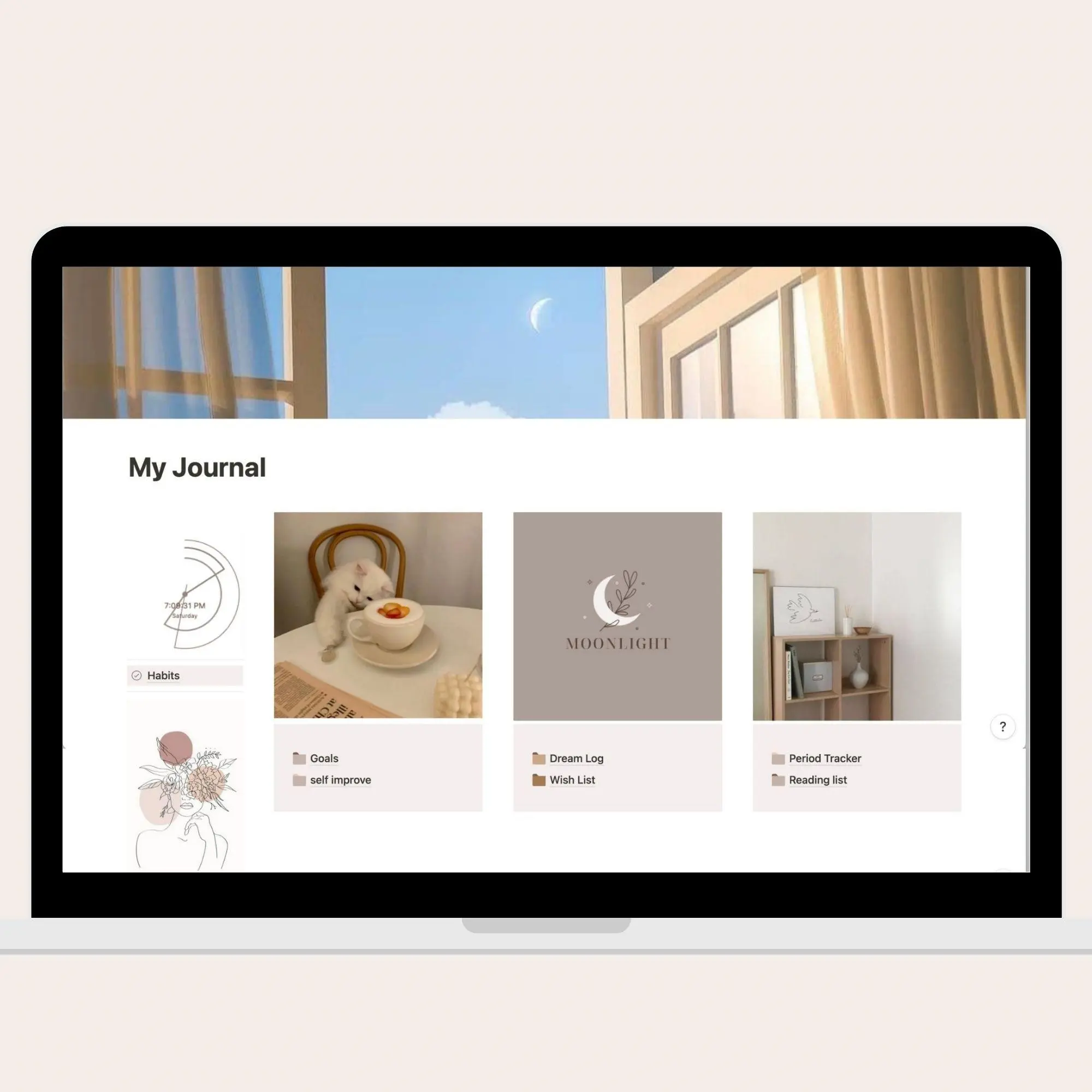 Notion Bullet Journal Template Idea Notionhub