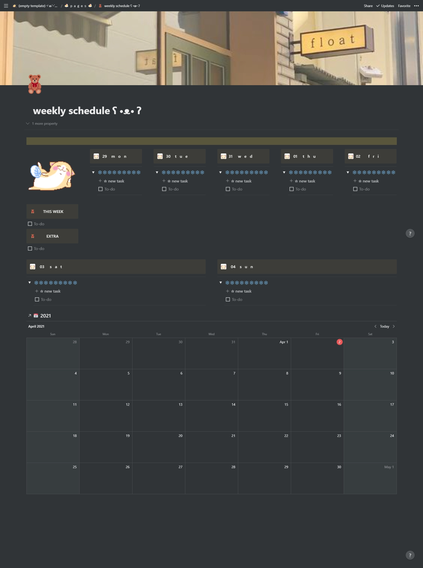 Aesthetic Notion Template For School And Life Notionhub